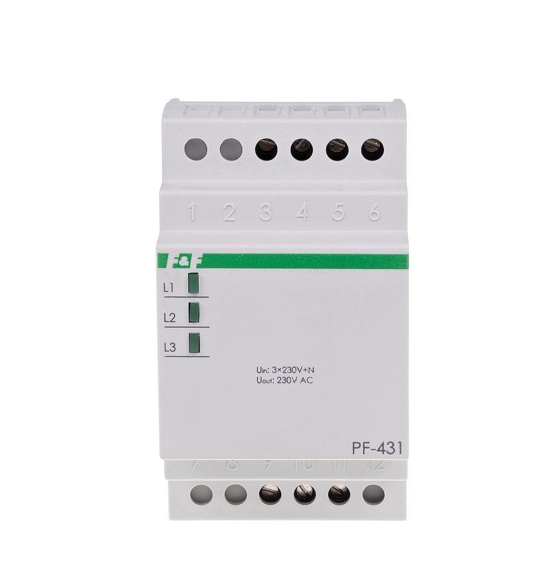 F&F PF-431 Automatische Phasenumschaltung 3x Module 230V + N 16A
