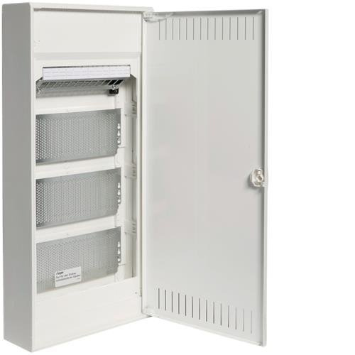 volta Aufbau-Schalttafel 4R PatchPanel-Nest x3 230V Hager VA48NWP ...