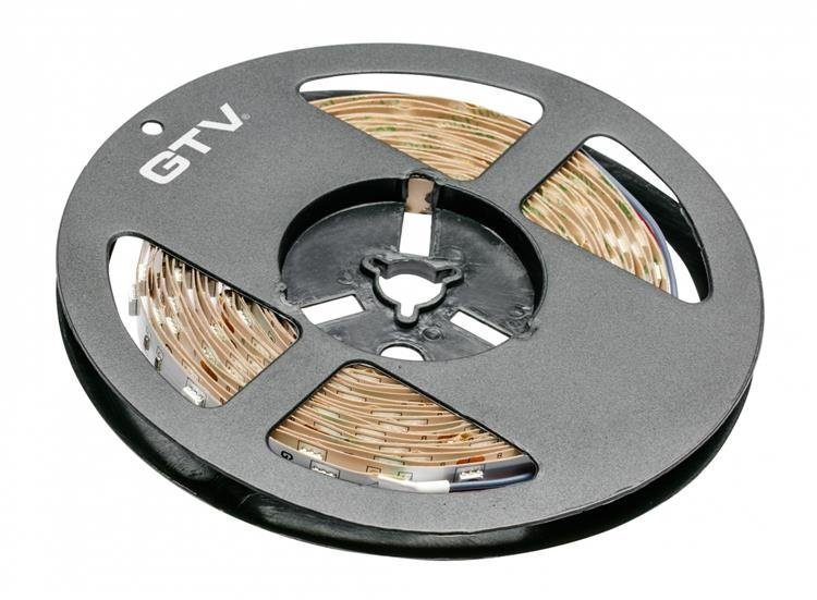 LED Strip FLASH RGB 150 LED 72W/m 10mm 5m 450lm 12V GTV LD-RGB-150-20