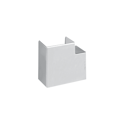 Rechter / flacher Winkel CABLOPLUS 185 × 55mm Aluminium Kontakt Simon ...